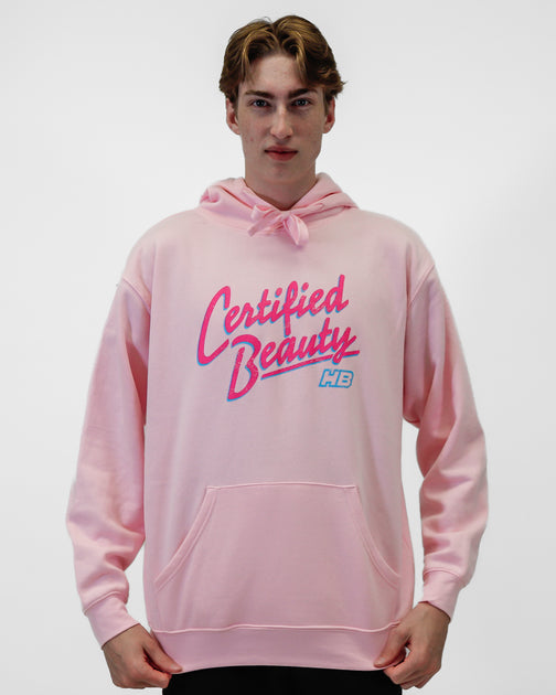 Certified Beauty Pink Hoodie – HockeyBenders